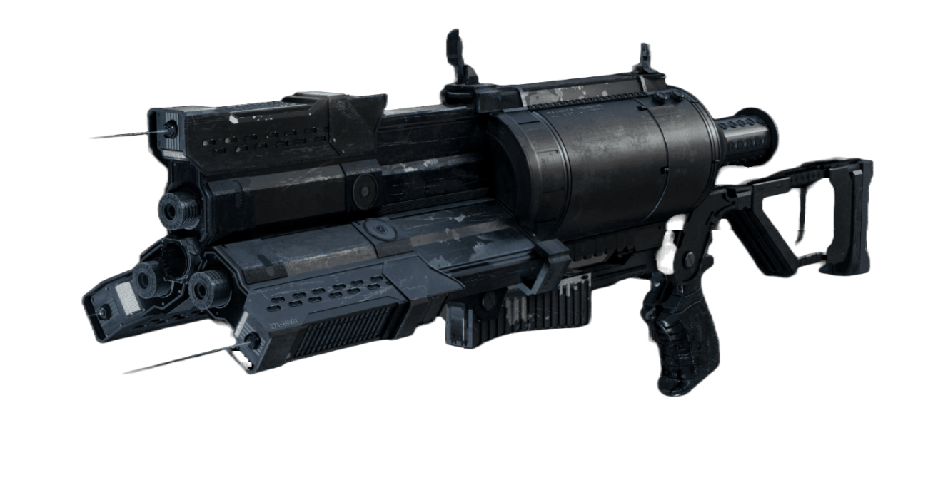 Pulse Rifle from Dead Space replica - Greencade