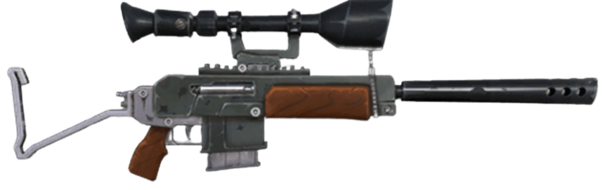 The Semi-Auto Sniper Rifle replica from Fortnite - Greencade