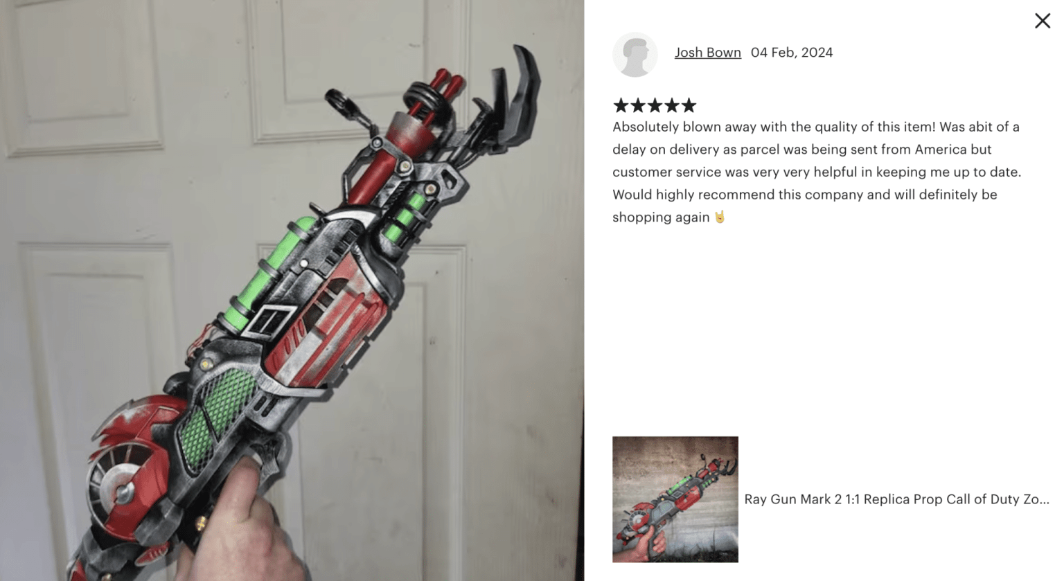 Vex Mythoclast – Destiny 2 Replica - Greencade Vex Mythoclast – Destiny 2 Replica - Greencade